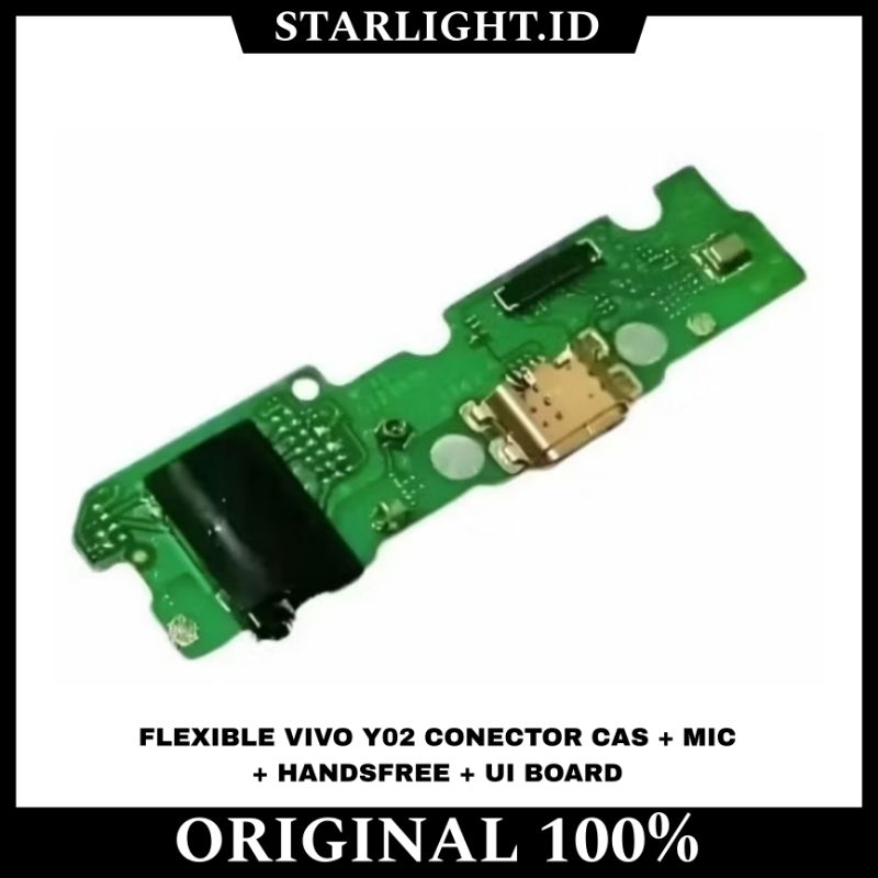 Jual FLEXIBLE FLEKSIBEL BOARD KONEKTOR CONNECTOR CHARGER PAPAN CAS ORI+IC VIVO Y02 | Shopee ...