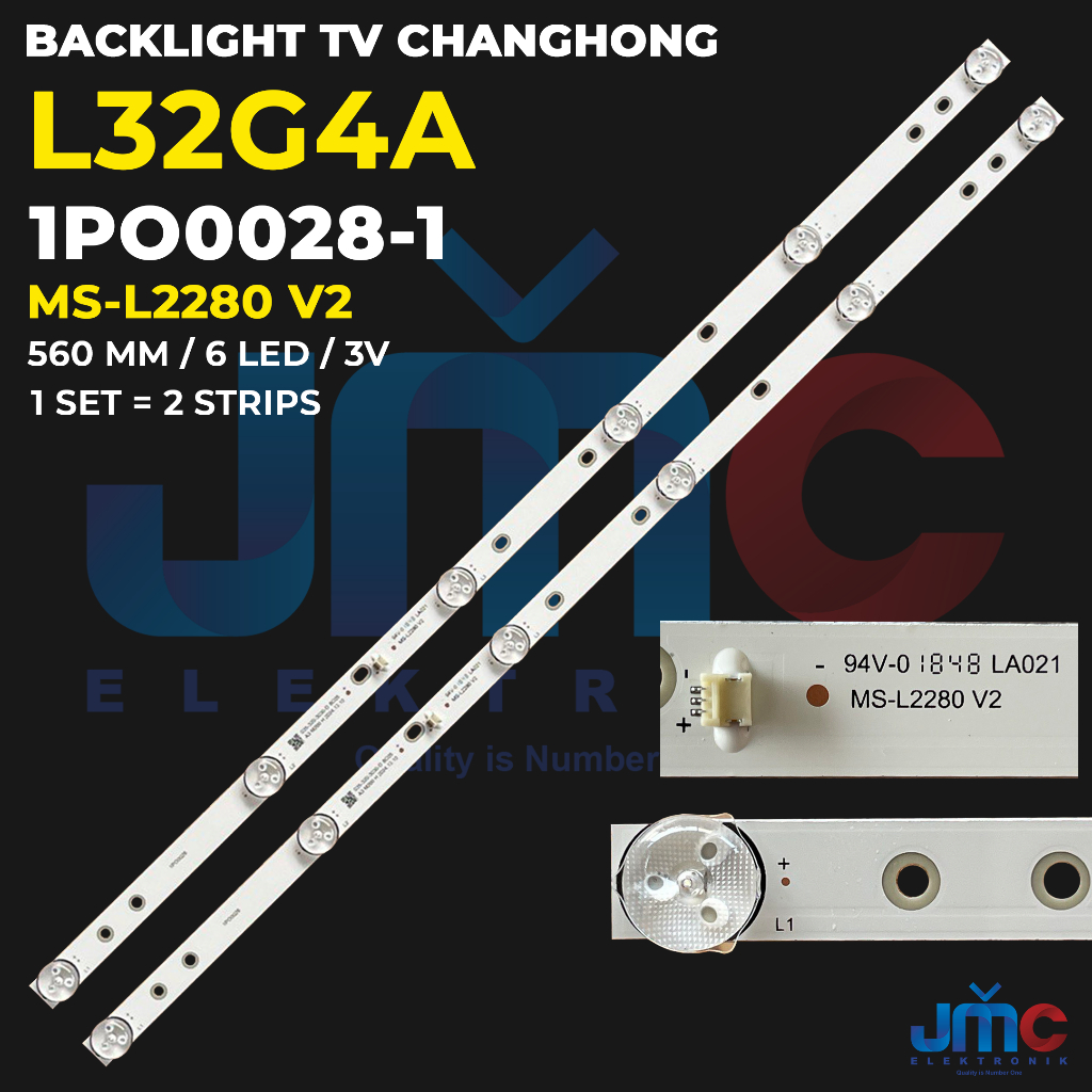 Jual Backlight TV Changhong 32 Inch L32G4A MS-L2280 V2 JL.D32061330 ...