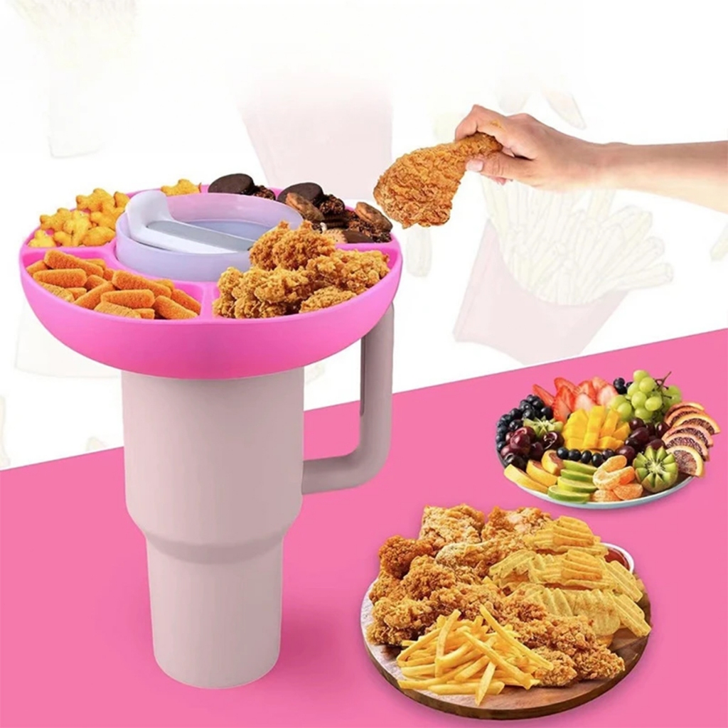 Jual Plastik Tray Snack Gelas Cup dengan Wadah Makanan Ice Cup Snack ...