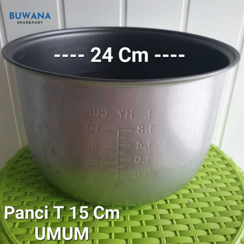 Jual Panci Rice cooker / Magic com Miyako Tinggi Teflon 1,8 Liter UMUM ...