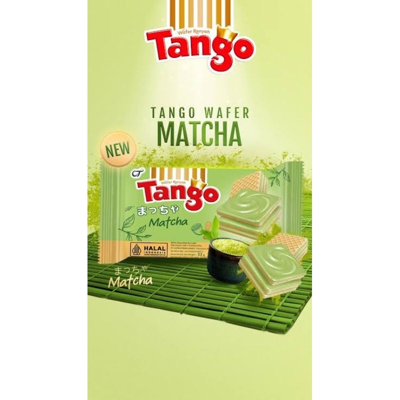 Jual Tango Wafer Premium Matcha 33gram | Shopee Indonesia