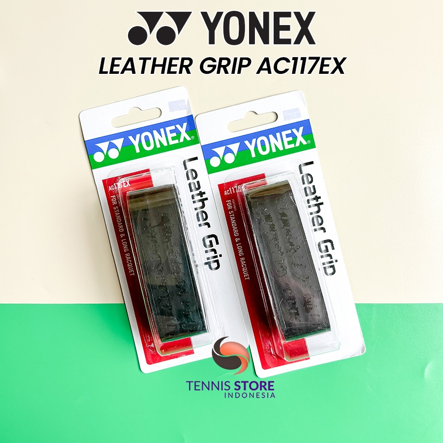 Jual Yonex LEATHER GRIP AC117EX Replacement Grip / Grip Dasar Tenis ...