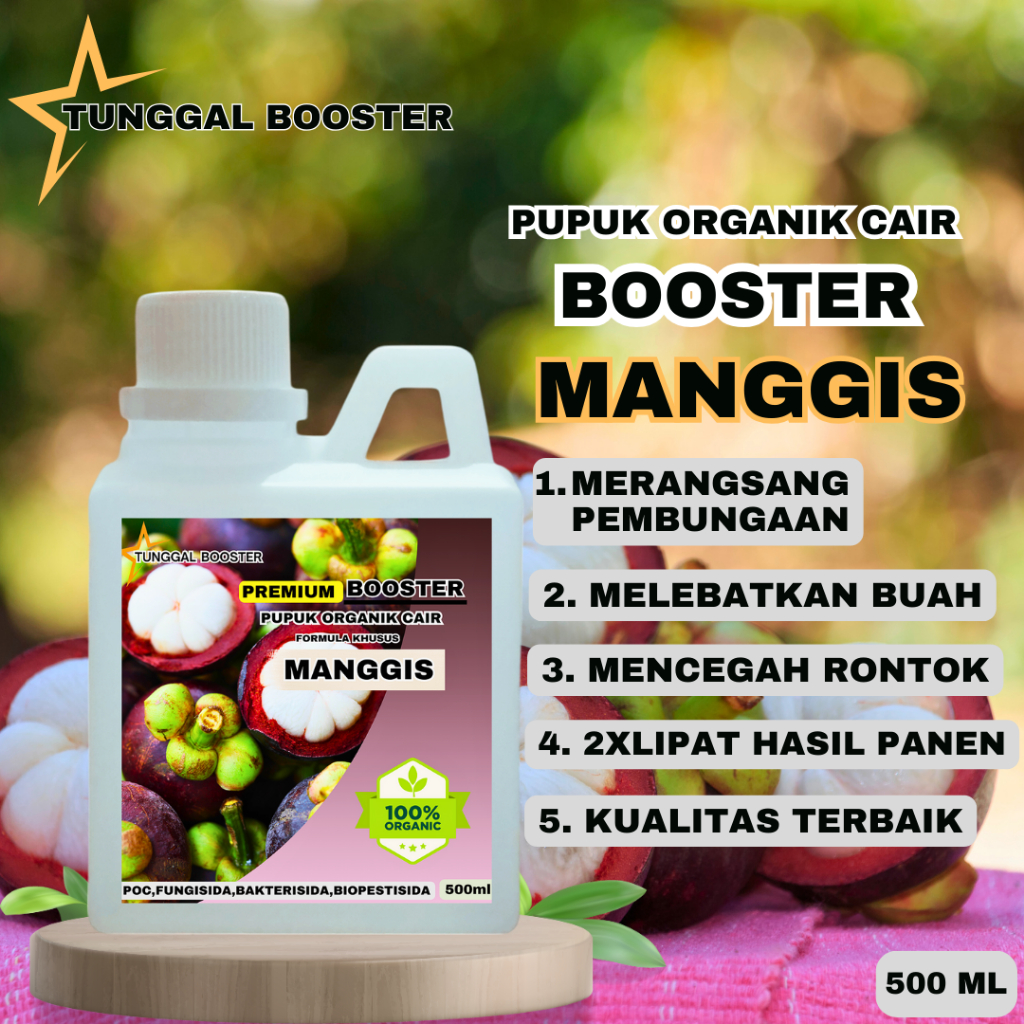 Jual Booster Organik Cair Tanaman Manggis, POC Pelebat dan perangsang premium organik kemasan ...