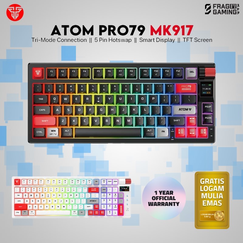 Jual FANTECH ATOM PRO79 / PRO 79 / FantechAtomPro79 Wireless Mechanical ...