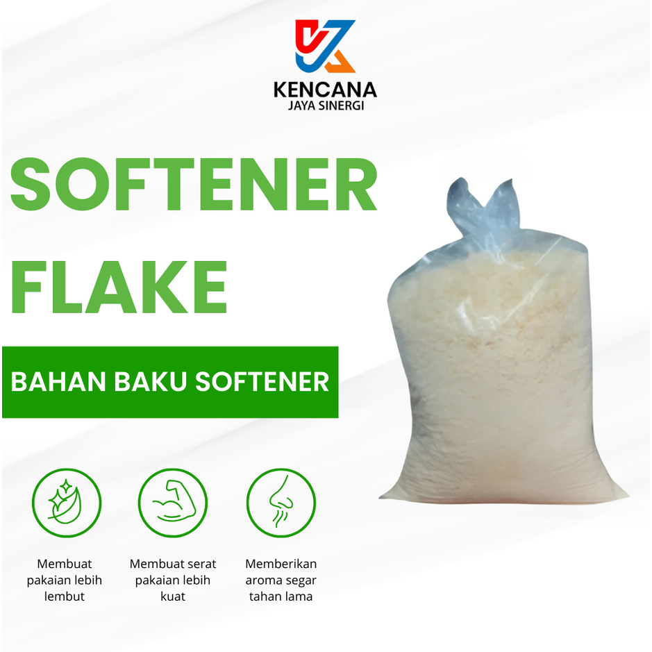Jual Softener flake / Bahan baku softener / Pelembut pakaian 1kg ...
