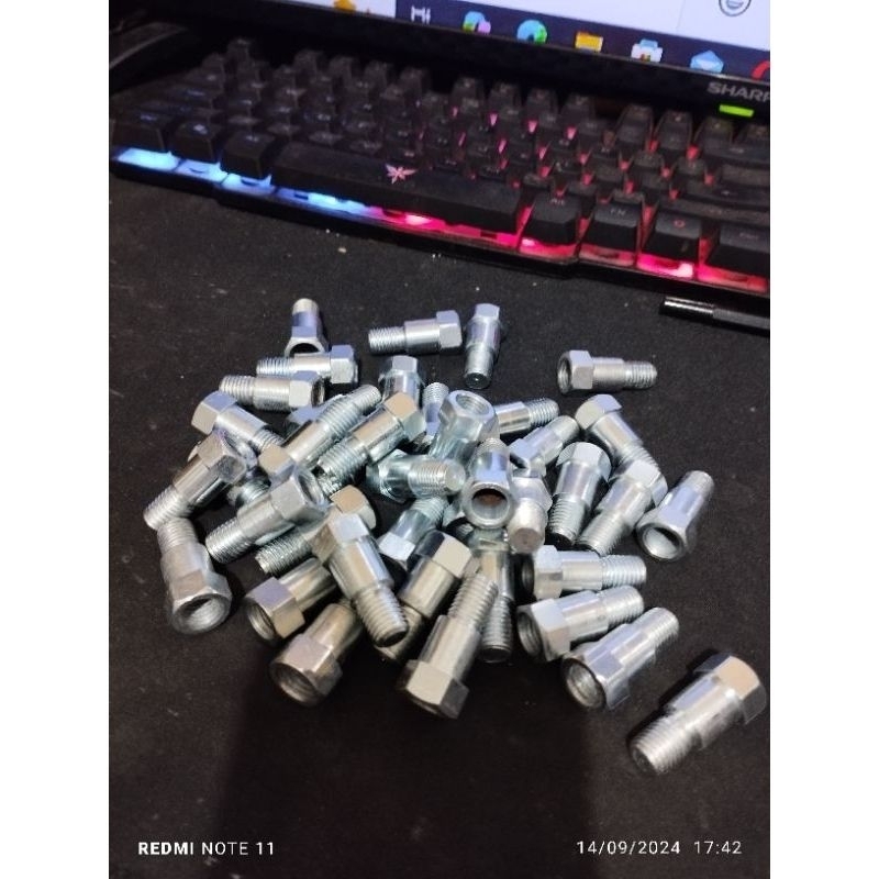 Jual Sambungan baut spion baut 14 AdaptorPeninggi spion honda ke honda ...