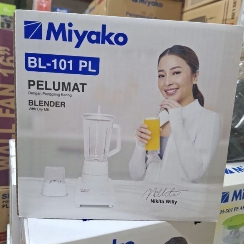 Jual BLENDER MIYAKO BL-101 PL KAPASITAS 1 LITER 250 WATT | Shopee Indonesia