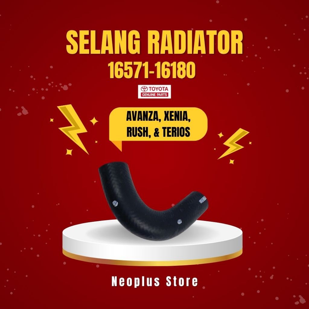 Jual SELANG RADIATOR TOYOTA AVANZA XENIA RUSH TERIOS 16573-BZ010 ...