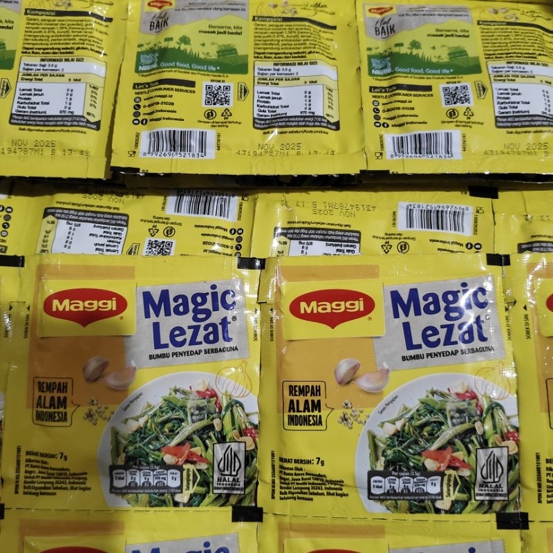 Jual maggi Magic Lezat 7g x 12 (1 renceng) | Shopee Indonesia