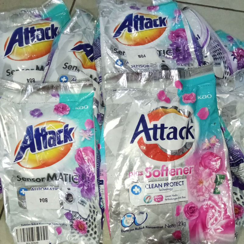 Jual Attack softener bubuk 1,2kg / 800g | Shopee Indonesia