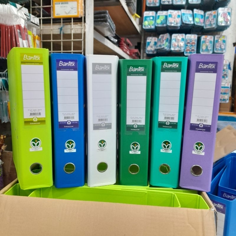 Jual Odner Bantex plastik FVC folio (f4) 1465 /7cm warna | Shopee Indonesia