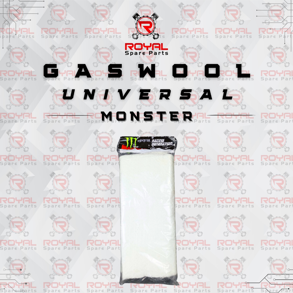 Jual GASWOOL MONSTER UNIVERSAL PUTIH / KUNING PLS | Shopee Indonesia