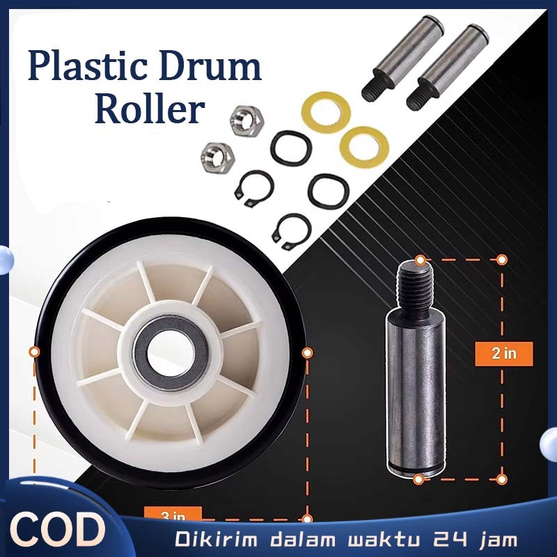 Jual Drum Roller 1 Set Roller Drum Dryer Speed Queen Roller Dryer Speed ...
