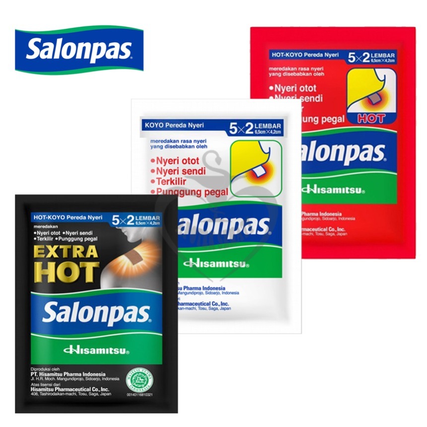 Jual SALONPAS KOYO SACHET, SALOMPAS KOYO HOT DAN SALONPAS KOYO EXTRA ...