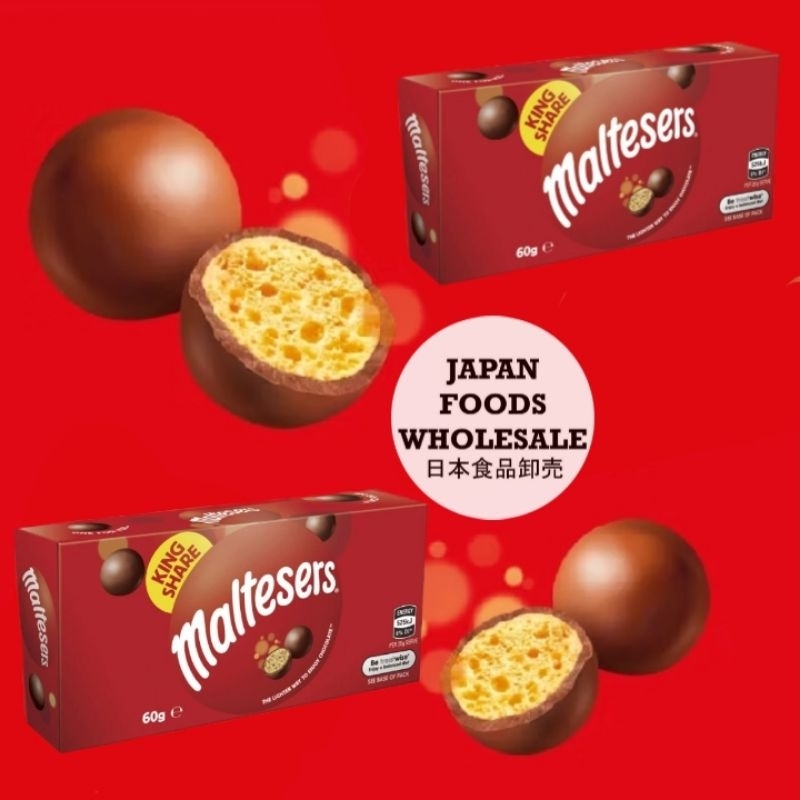 Jual Maltesers Chocolate / coklat impor / cemilan / chocolate | Shopee ...