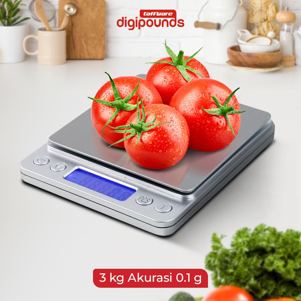 Jual Timbangan Dapur Mini Digital Kitchen Scale 3000g/ 0.1g Small ...