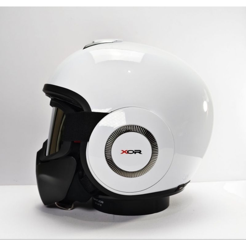 Jual helm XOR Raw Street Dark Night Rider | Shopee Indonesia