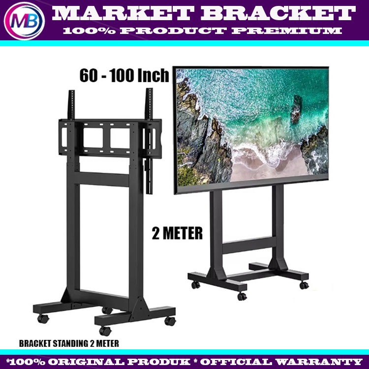 Jual Bracket standing tv/bracket tv Standing 60 65 70 75 80 85 86 90 95 ...