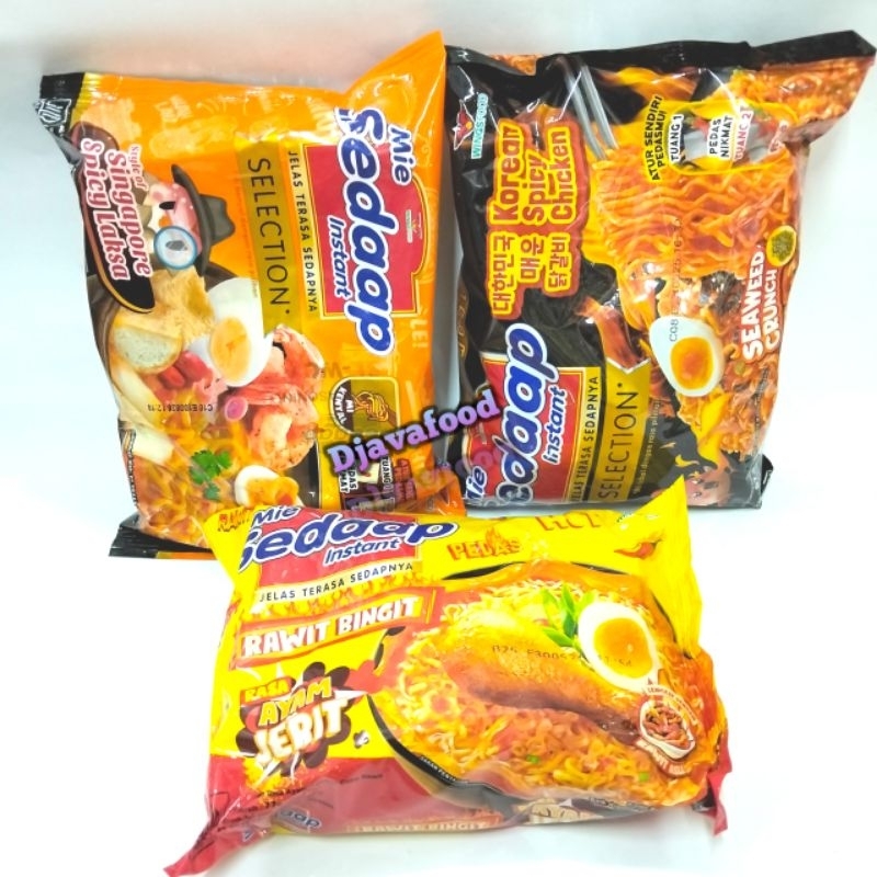 Jual mie sedap goreng rebus spicy Laksa Korean rawit bingit | Shopee ...