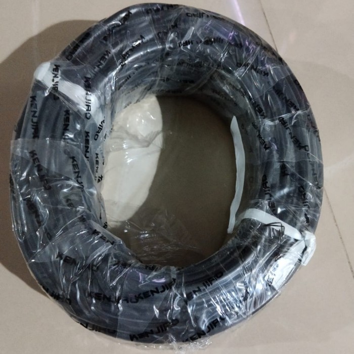 Jual Kabel hitam minimalis 1 meter tebal 2 * 0.75 mm | Shopee Indonesia