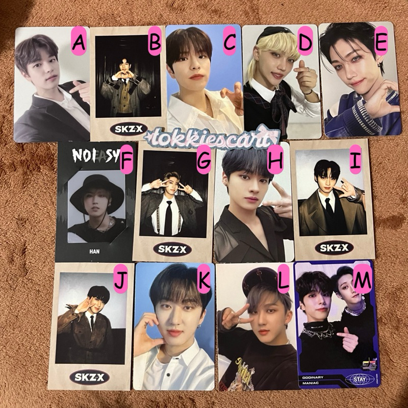 Jual ready stock — official photocard stray kids bangchan lee know changbin hyunjin felix han ...