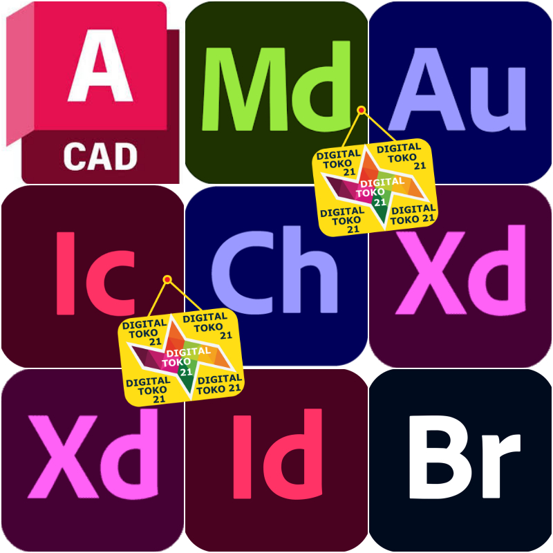 Jual [Diinstallkan] AutoCAD Audition InDesign XD Bridge Character ...
