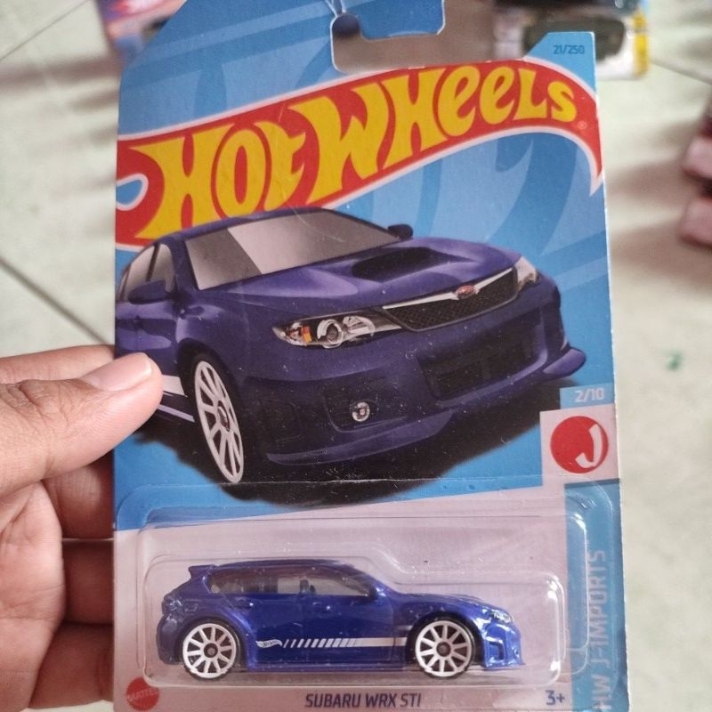 Jual Hot Wheels Subaru WRX STI biru | Shopee Indonesia