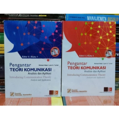 Jual Buku Pengantar Teori Komunikasi Analisis dan Aplikasi edisi 5 jilid 1 dan 2 BY Richard West ...
