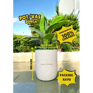 Jual GRATIS PACKING KAYU !!!!. POT BUNGA MODEL TABUNG GLOSSY | Shopee ...