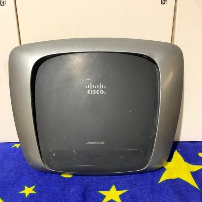 Jual CISCO LINKSYS X3000 Gigabit Wirelles Router 300Mbps Wifi Acespoint ...