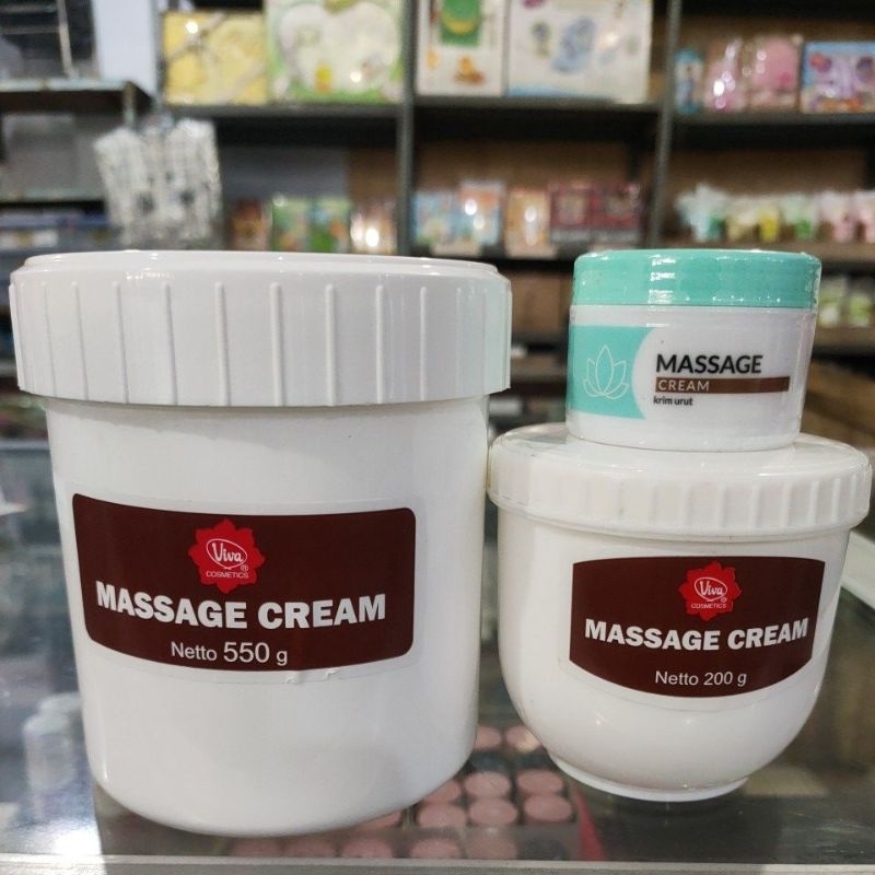 Jual Viva massage crem 30g, 200g, 550g / crem pijat wajah dan tubuh 550g. | Shopee Indonesia
