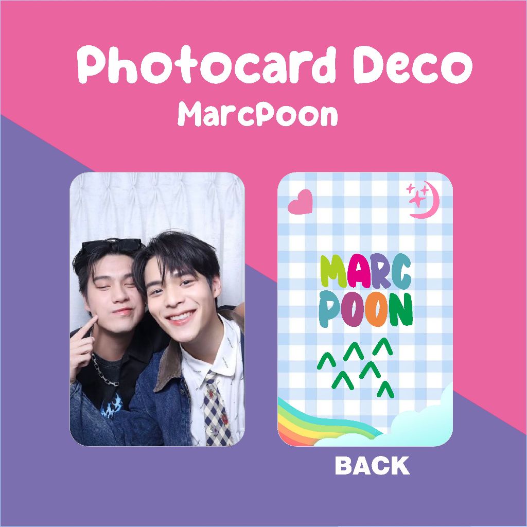 Jual photocard marcpoon laminasi | Shopee Indonesia