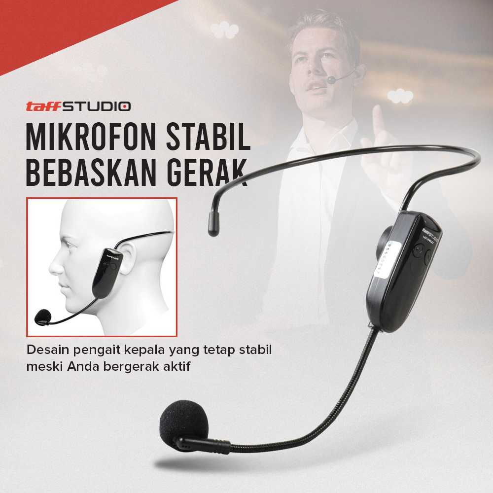 Jual TaffSTUDIO MICKROPHONE IMAM MESJD TANPA KABEL / MICK DAN ...
