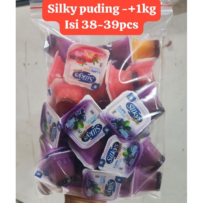 Jual Silky Jelly Pudding Mix Fruit Kemasan 1Kg | Shopee Indonesia
