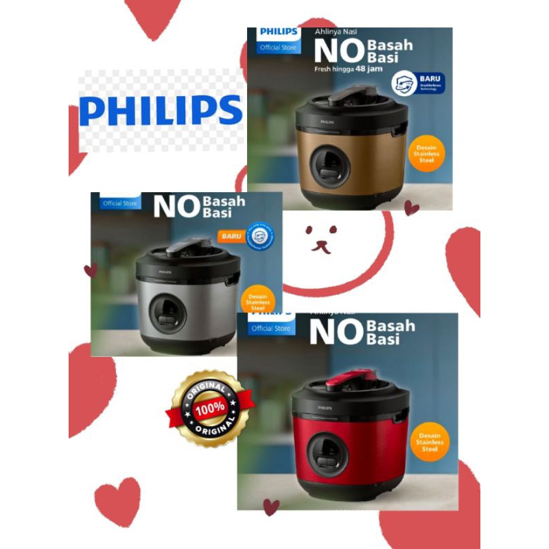 Jual RICE COOKER Philips Hd3211 Rice cooker/Magic com Philips 3000 ...