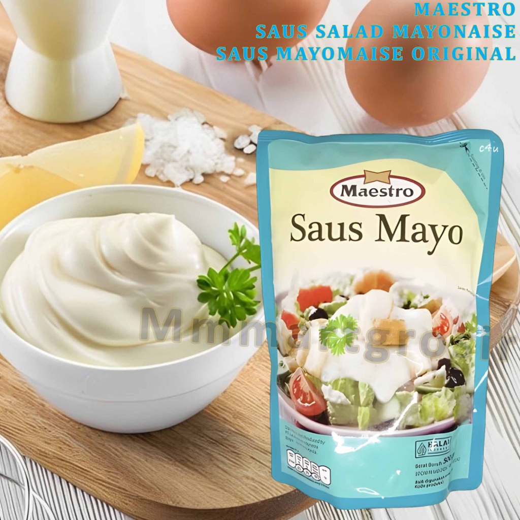 Jual Maestro Mayo / Saus Mayonaise / Saus Mayonaise Rasa Original ...