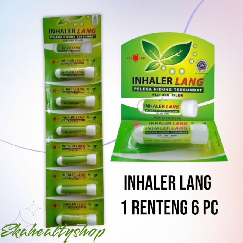 Jual Inhaler melegakan hidung tersumbat 1 renteng 6 pcs | Shopee Indonesia