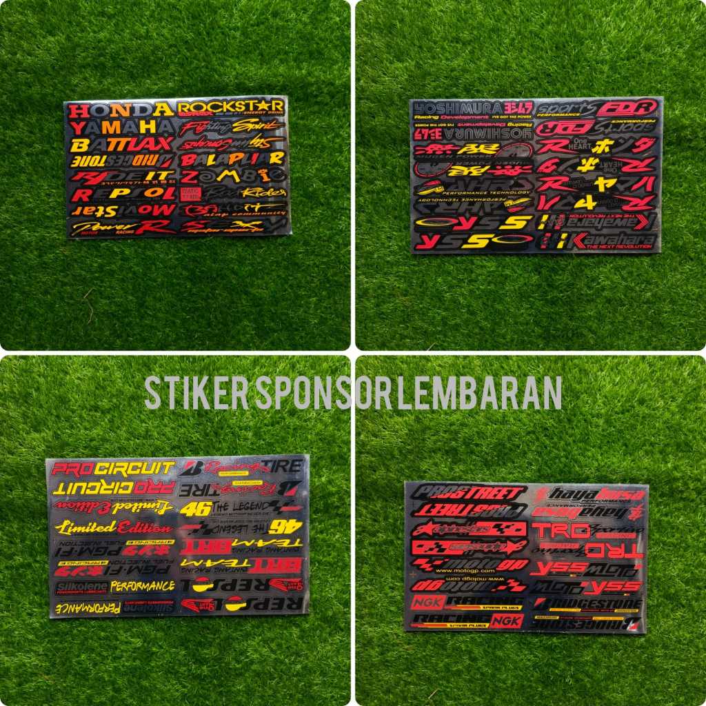 Jual Stiker Motor Sponsor Racing Sticker Motor Keren STIKER MOTOR ...