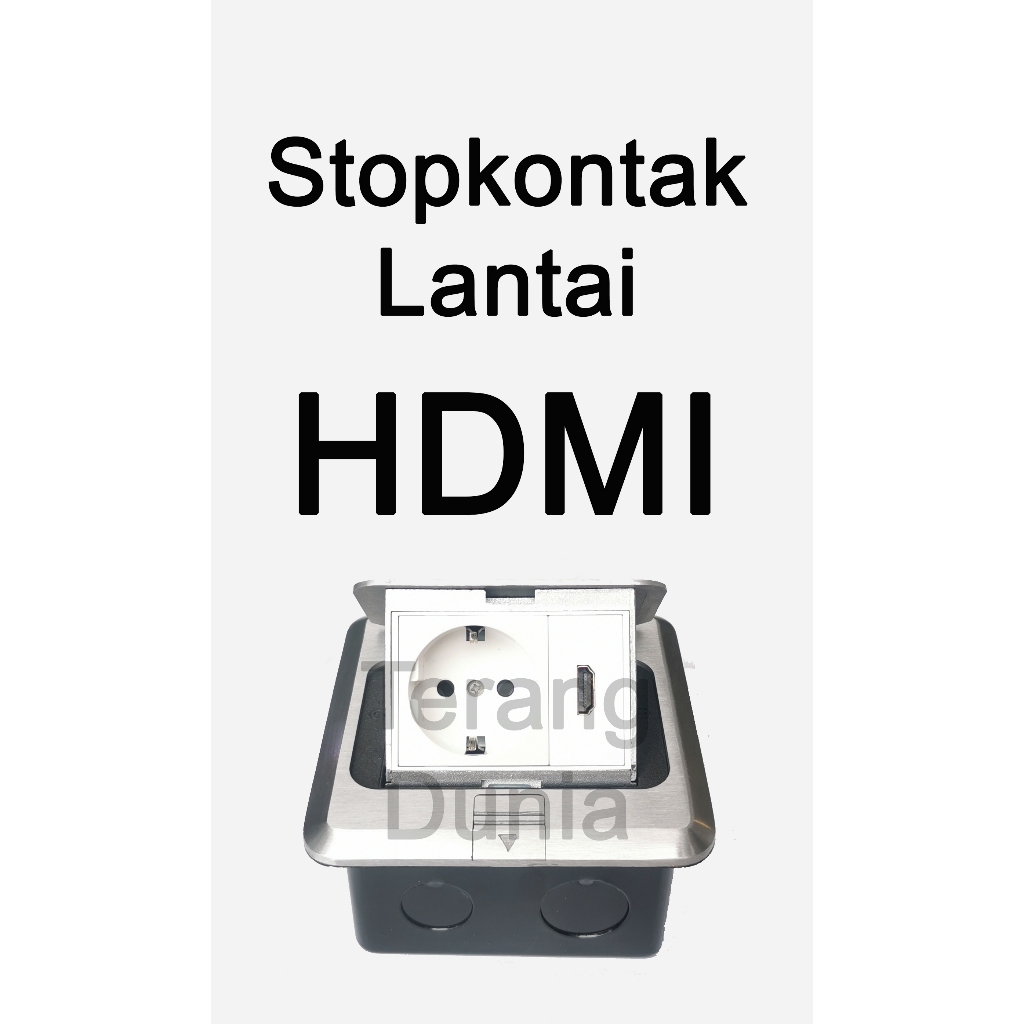 Jual Stopkontak Lantai HDMI Colokan Lantai HDMI | Shopee Indonesia