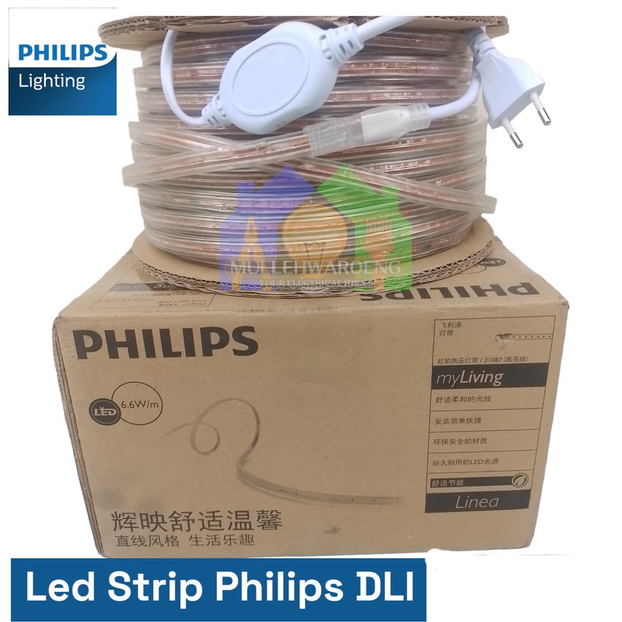 Jual Lampu Strip Led Phillips Lampu Selang Dli 31087 Hv Led Tape Ecer 1 ...