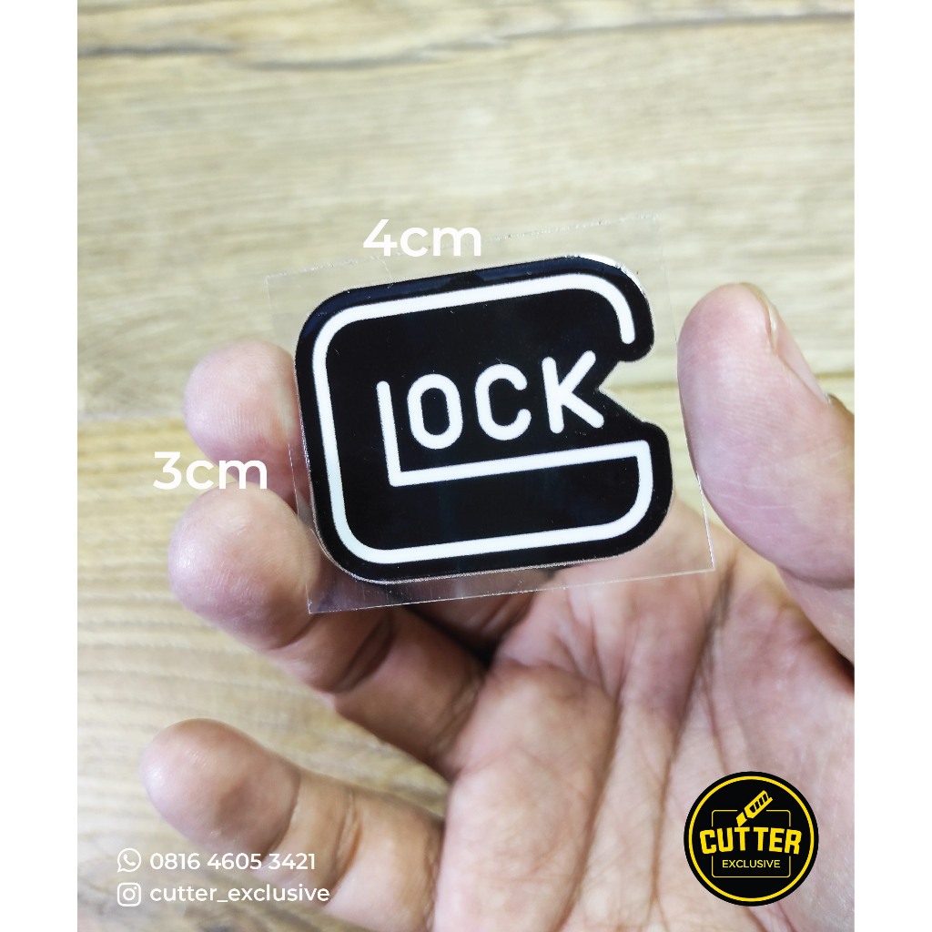 Jual sticker DTF permanent GLOCK | Shopee Indonesia