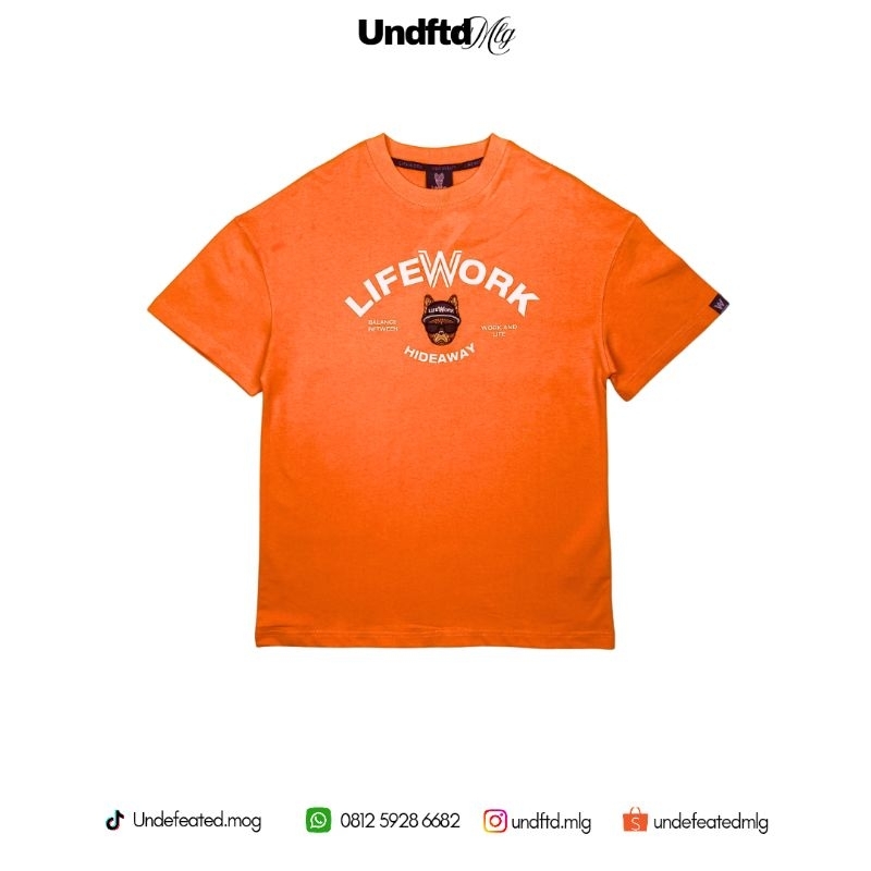 Jual UD Life Work Archlogo Hipdog Tee | Shopee Indonesia
