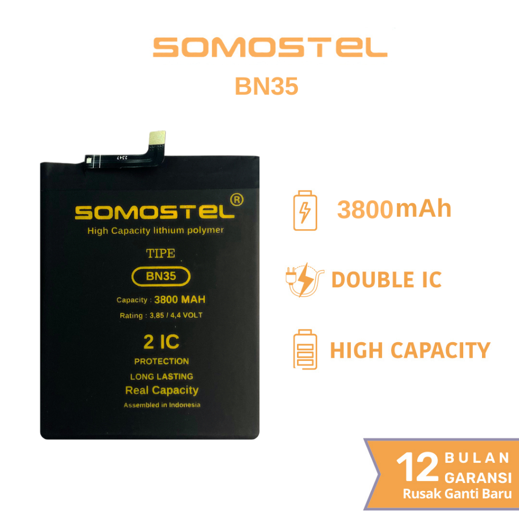 Jual Somostel - BN35 Redmi 5 Batre Batrai Baterai | Shopee Indonesia