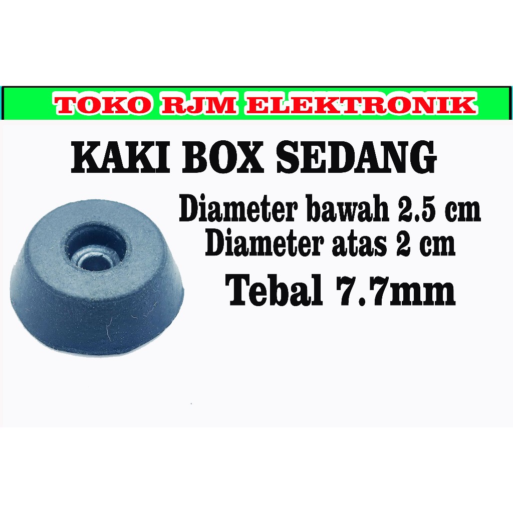Jual kaki box hitam ukuran sedeng | Shopee Indonesia