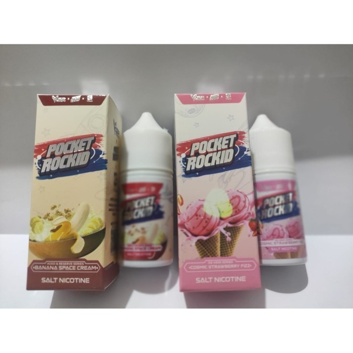 Jual LIQUID POCKET ROCKID 30MG LIQUID SALTNIC 30ML BY TIGAC X VSP 100% ...