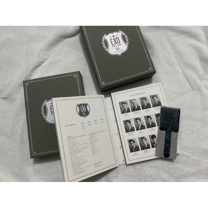 Jual EXO DVD FIRST BOX FULLSET | Shopee Indonesia