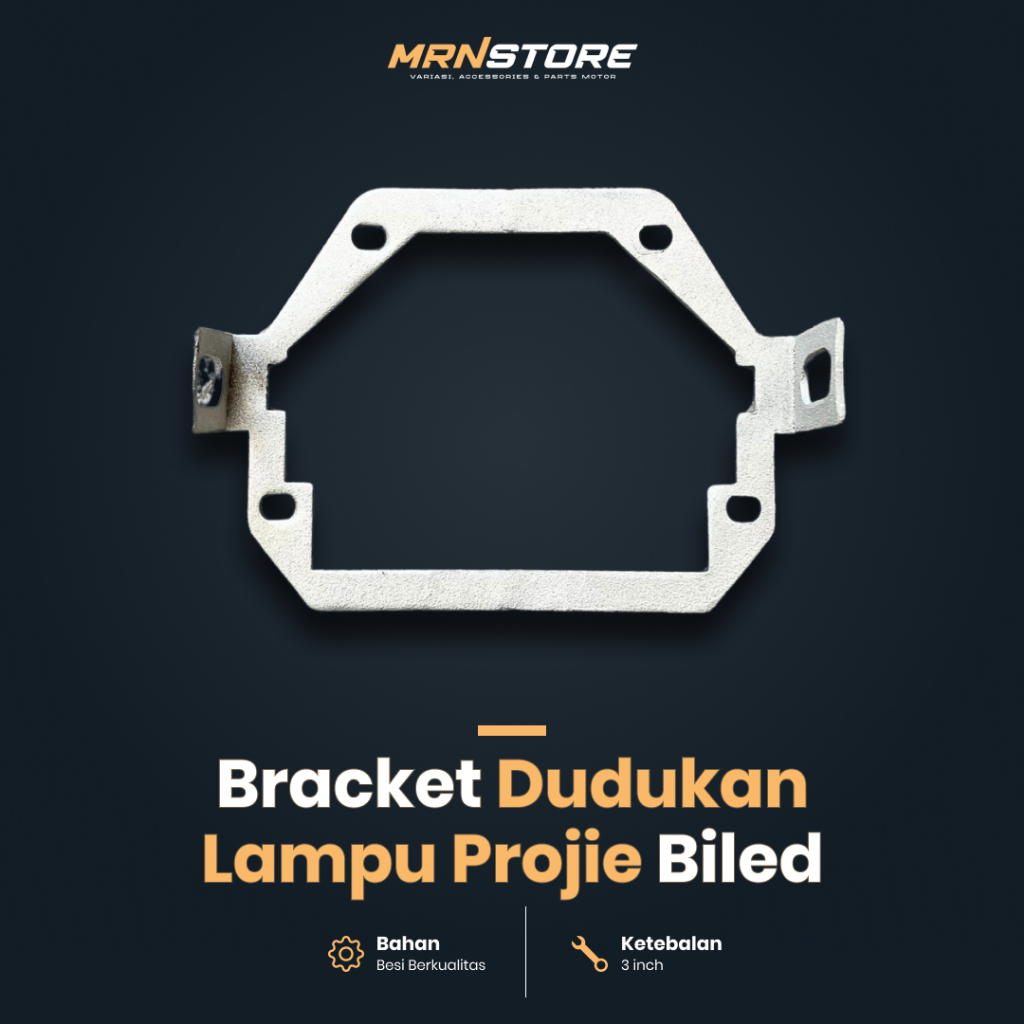 Jual BREKET BRACKET DUDUKAN LAMPU PROJIE BILED (3 INCH) HID PNP BATOK CB 125 SAKATECH | Shopee ...