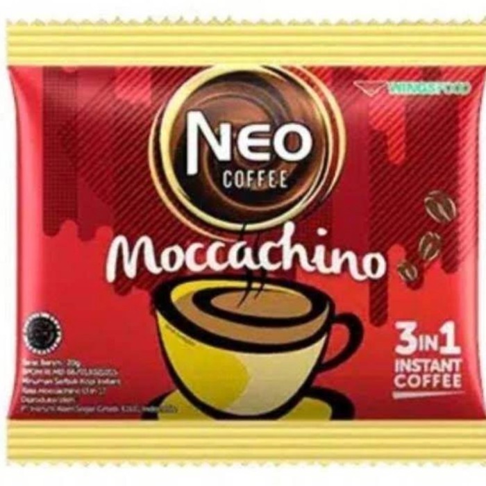 Jual NEO Coffee Kopi Moccachino 3in1 Sachet (1Renceng@15sachet ...