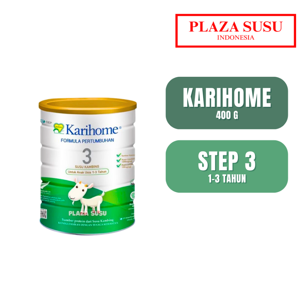 Jual KARIHOME GROWING UP STEP 3 400 G SUSU PERTUMBUHAN ANAK 1 - 3 TAHUN ...
