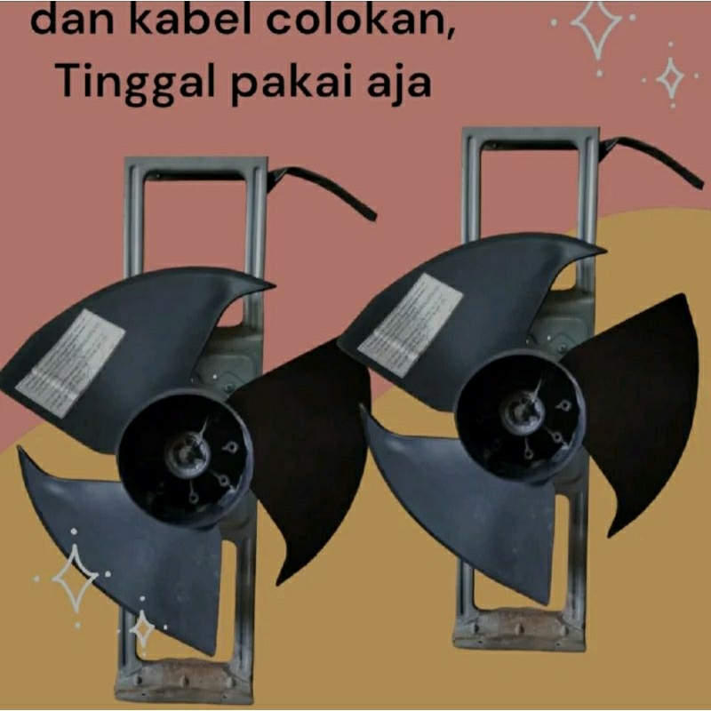 Jual KIPAS ANGIN BLOWER AC 1PK FREE COLOKAN DAN KAPASITOR | Shopee ...